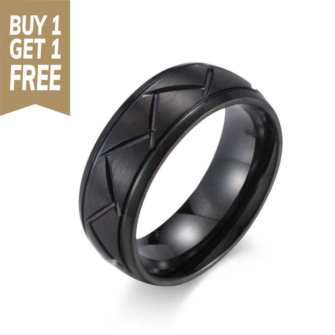 Cycolinks 8mm Titanium Steel Tire Ring BOGOF
