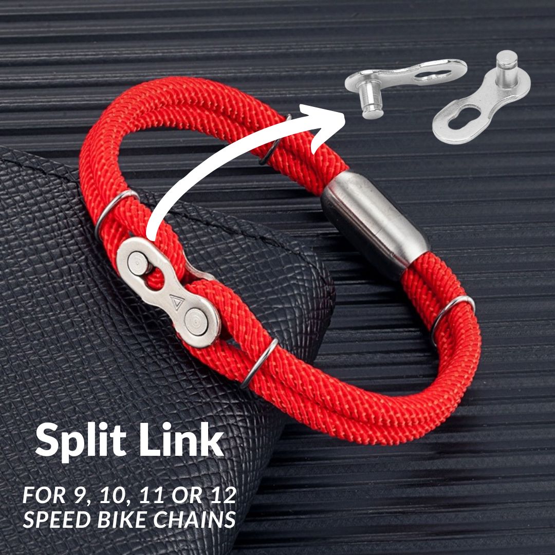 Cycolinks Split Link Bracelet for Bike Enthusiasts Bicycle Chain speed